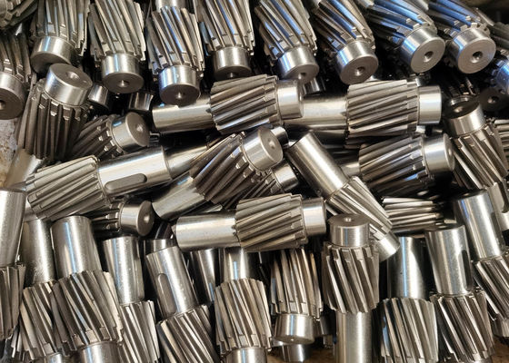 20CrMnTi Steel Spiral Single Helical Gear For Shaft Mounted Speed Reducer